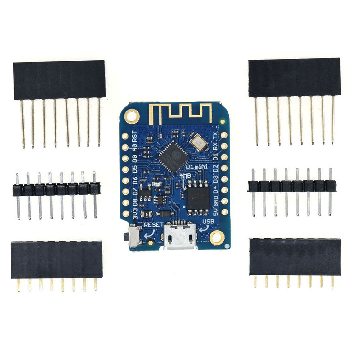 WeMos Lolin D1 Mini ESP8266 Development Board | Phipps Electronics WeMos Lolin D1 Mini ESP8266 Development Board | Phipps Electronics