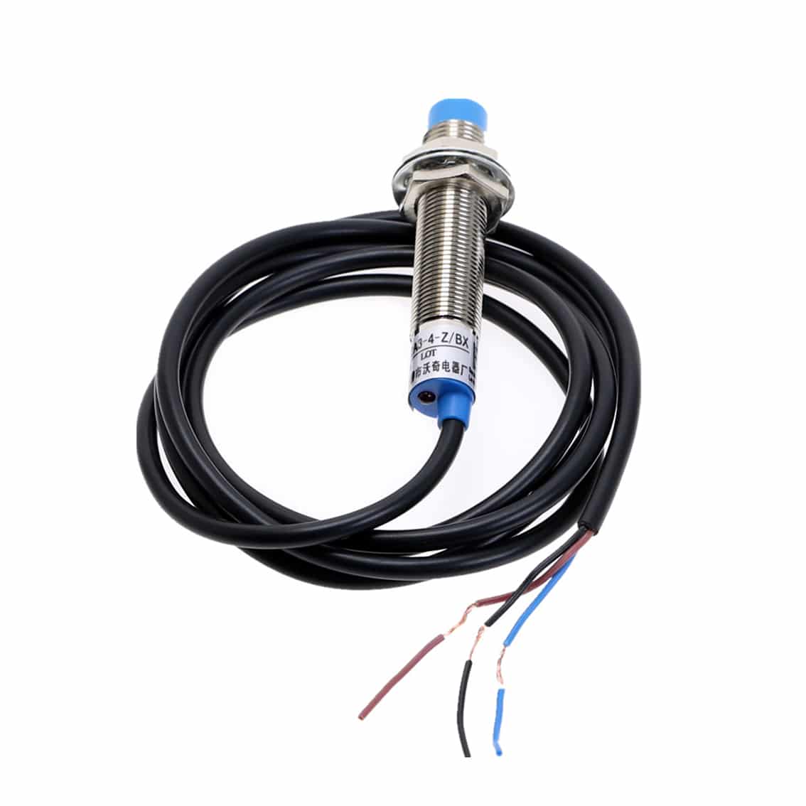 Inductive Proximity NPN Sensor - LJ12A3-4-Z/BX | Phipps Electronics Inductive Proximity NPN Sensor - LJ12A3-4-Z/BX | Phipps Electronics